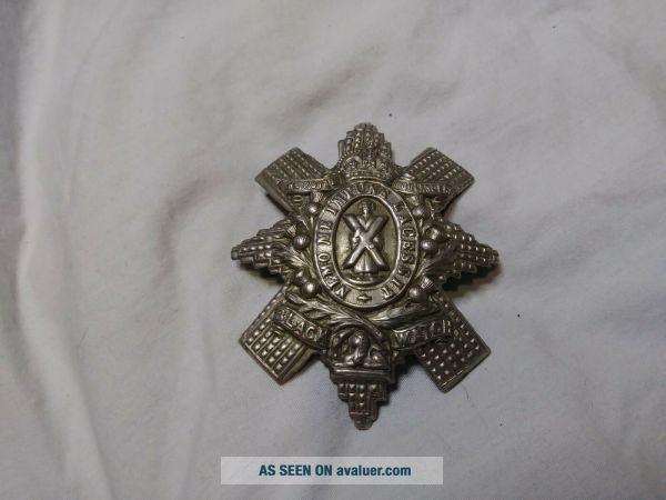 WW2 WWII Canadian Canada British Royal Highland Regiment Black Watch ...
