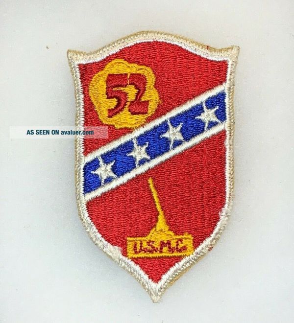 52nd Marine Defense Battalion USMC Patch WWII P2014 | #50208198