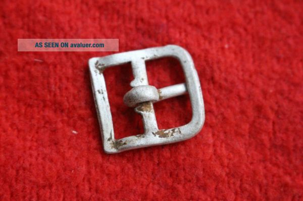 WW2 WWII Ww2 German Relic Aluminum Chinstrap Buckles For German Helmet ...