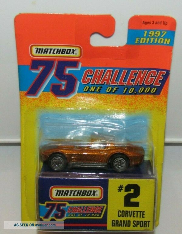 Matchbox Superfast Gold Challenge Series No 2 Corvette Grand Sport ...