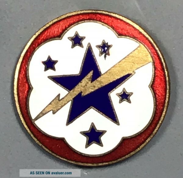 WWII US Forces Western Pacific DUI DI Unit Crest PB NHM | #50281940