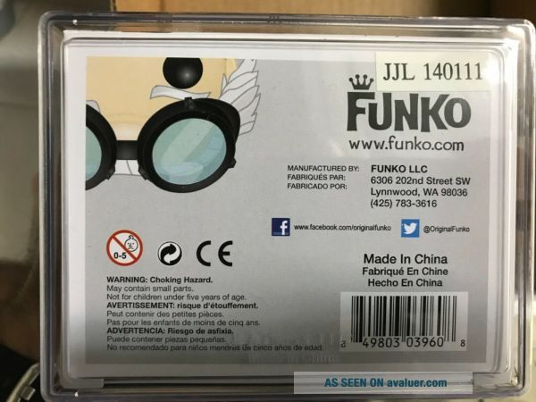 Funko POP 62 Dr Emmett Brown GITD Glow Convention Exclusive Back To The ...