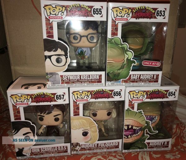 Funko Pop Movies: Little Shop Of Horrors Set Of 5 | #50347362