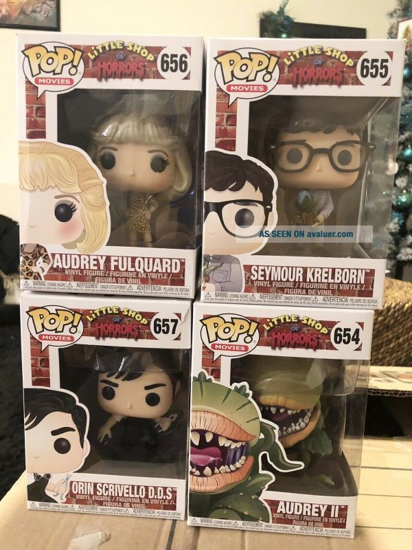 Funko Pop Movies: Little Shop Of Horrors Set Of 5 | #50347362