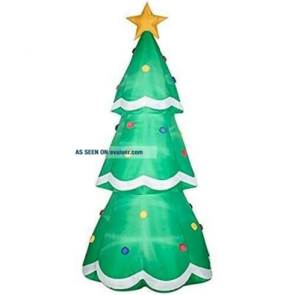 Airblown Inflatable Christmas Tree Giant 10Ft Tall By Gemmy Industries ...
