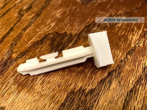 Hot Wheels Rod Runner Key Replacement Custom 3D Printed White (Single ...