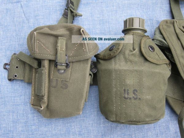 Complete US Army Vietnam Infantryman M1956 Web Field Equipment Set ...