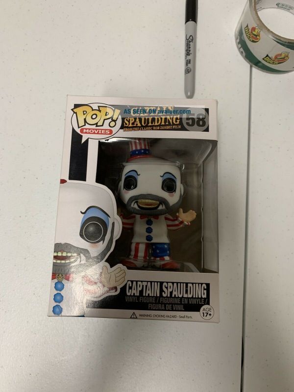 Captain Spaulding Funko Pop 58 Vaulted Rare | #50391646