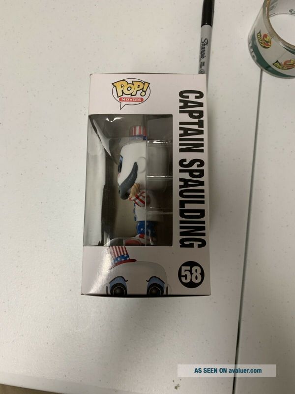 Captain Spaulding Funko Pop 58 Vaulted Rare | #50391646