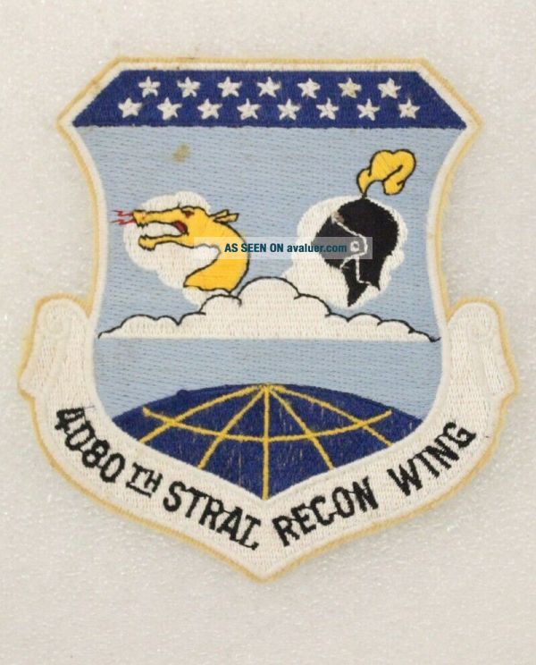 USAF Air Force Patch: 4080th Strategic Recon Wing | #50388289