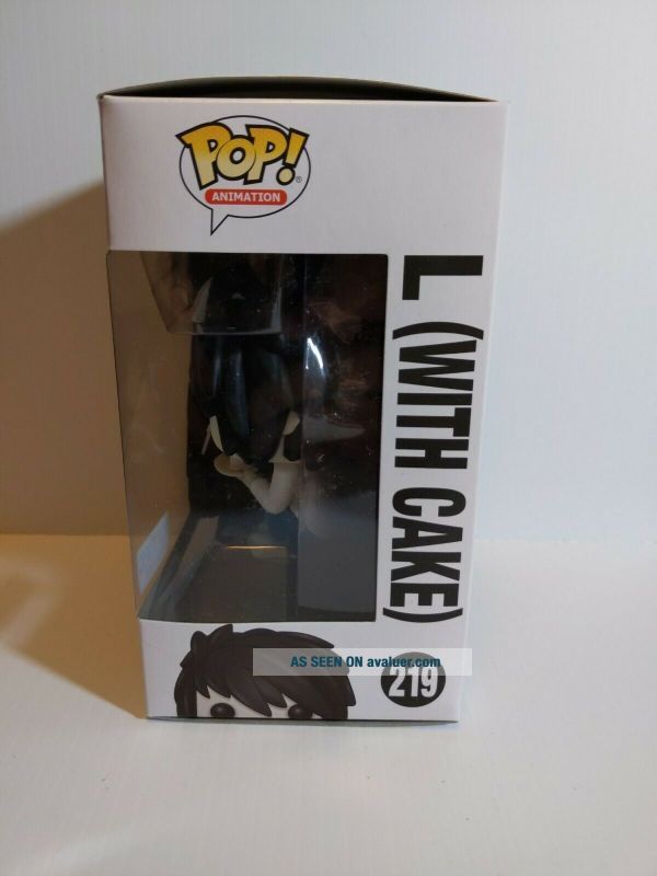 Funko POP Death Note L With Cake Hot Topic Exclusive 219 Anime W ...