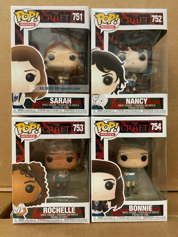 Funko POP Movies The Craft Set Of 4 Sarah Nancy Rochelle Bonnie MIB ...