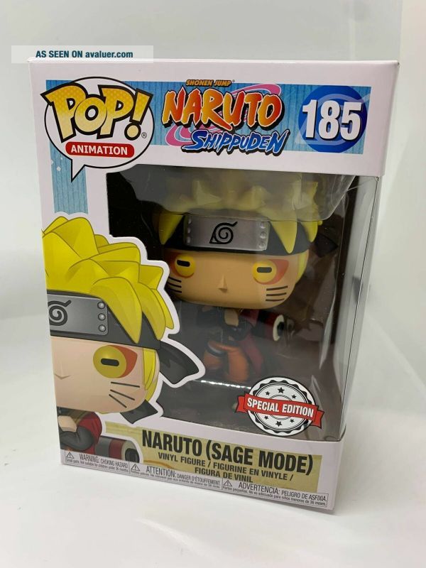 IN HAND SPECIAL EDITION EXCLUSIVE Funko Pop Naruto Shippuden SAGE MODE ...