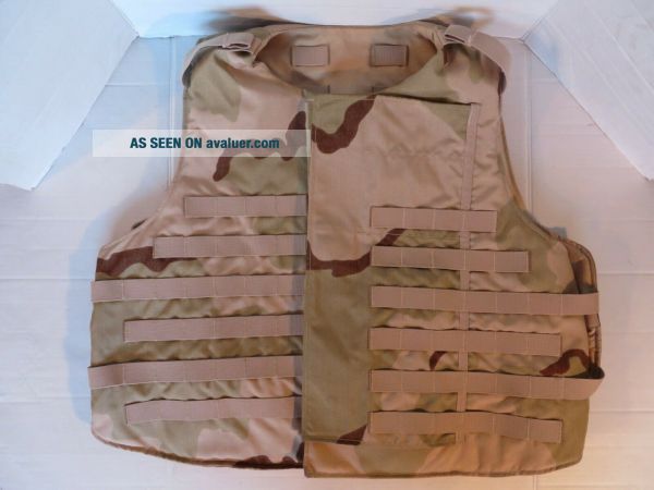Unissued US Army Flak Jacket 3 Pattern Desert Vest Only. Size Large ...