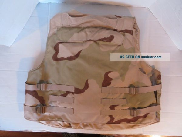 Unissued US Army Flak Jacket 3 Pattern Desert Vest Only. Size Large ...