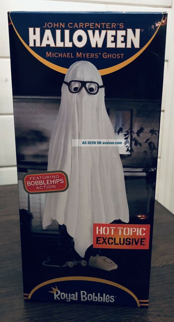 Michael Myers Halloween Ghost Sheet Hot Topic Exclusive Bobblehead ...