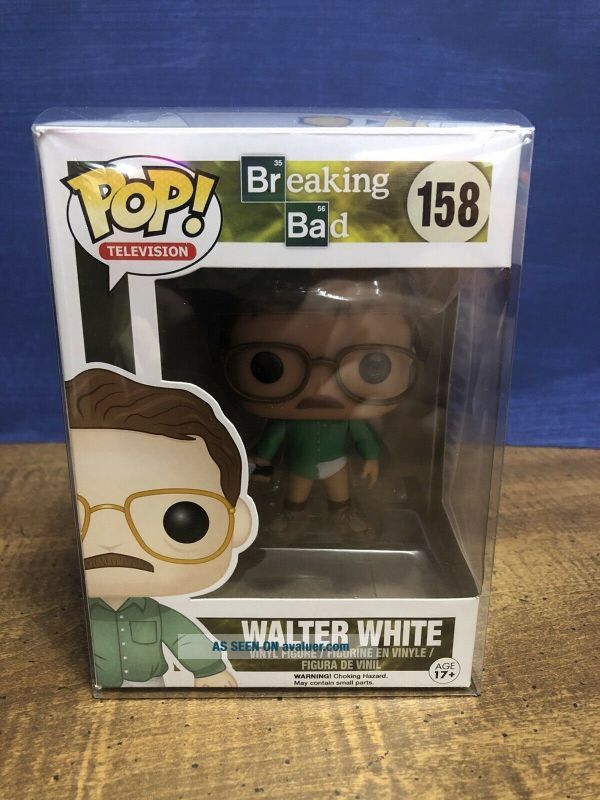 Walter White 158 Breaking Bad Funko Pop Vaulted & Rare W/PROTECTOR ...