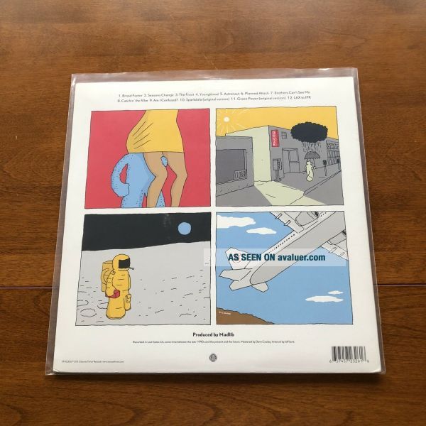 Quasimoto Yessir Whatever Blue Vinyl Urban Outfitters Exclusive Limited ...