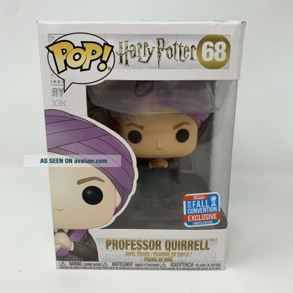 Funko Pop Professor Quirrel Harry Potter 68 NYCC Shared Exclusive W ...