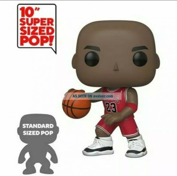 Funko Pop NBA: Michael Jordan Chicago Bulls 75 10 " Vinyl Figure NIB ...