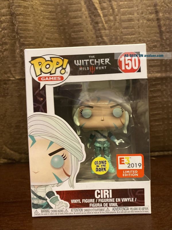 Funko Pop The Witcher Ciri Glow In The Dark E3 2019 | #50698008