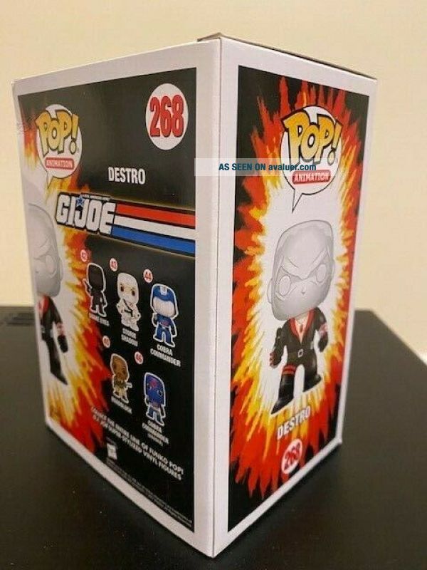 Funko Pop Animations GI Joe Destro 268 2017 Fall Convention TRU ...
