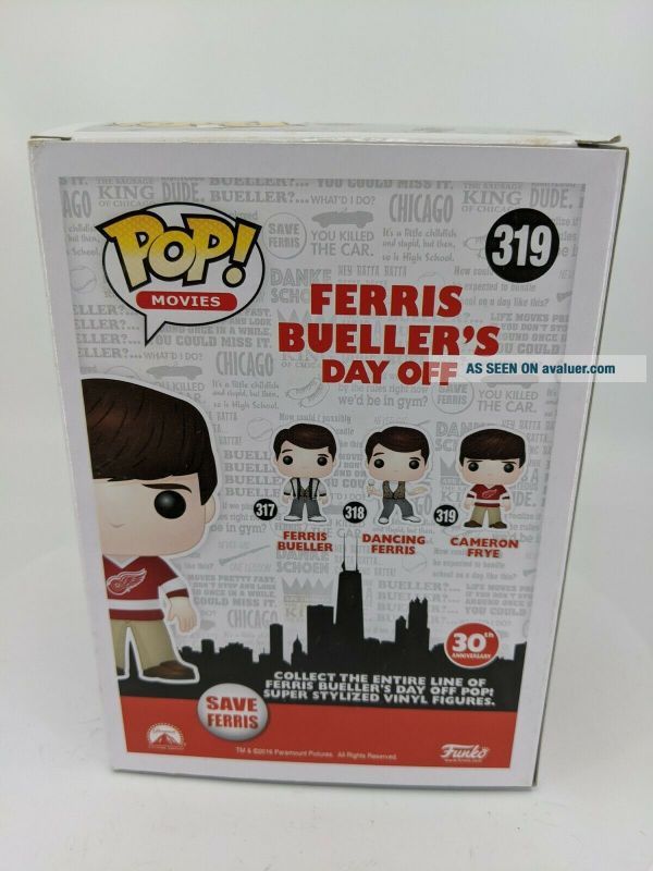 Ferris Bueller ' S Day Off Cameron Frye 319 Funko Pop | #50811810