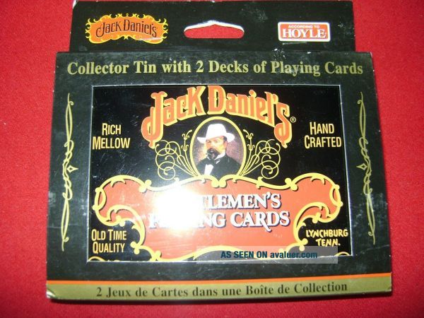 Jack Daniels Playing Cards In Collectors Tin | #50801548