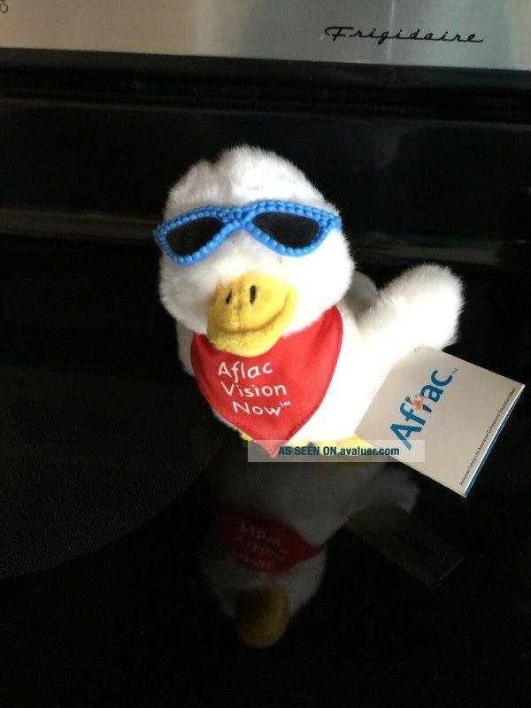 Aflac Cancer Center Duck Vision Now Plush Toy Says Aflaccc With Tag ...