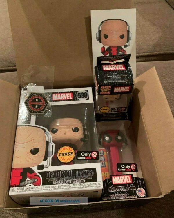 Deadpool Gamer - GameStop Exclusive Funko Pop Marvel Mystery Box ...
