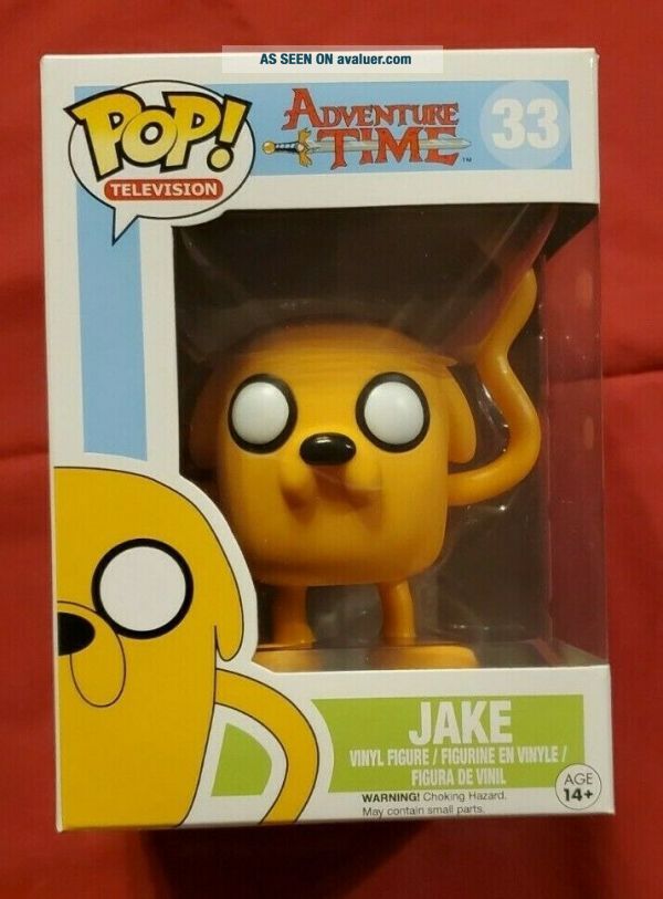 Funko Pop - Television Adventure Time Jake 33 (Vaulted/Retired) Rare ...