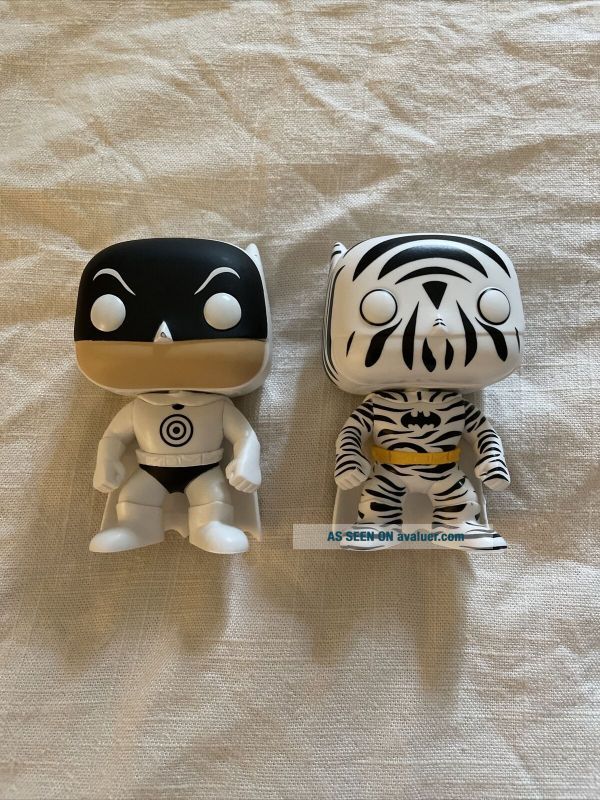 Funko POP Zebra And Bullseye Batman 2 - Pack Hot Topic Exclusive Loose ...
