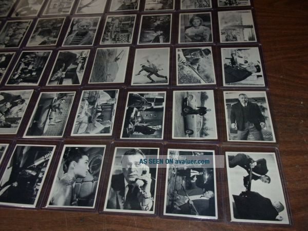 1965 JAMES BOND THUNDERBALL COMPLETE (66) CARD SET Real | #50992391