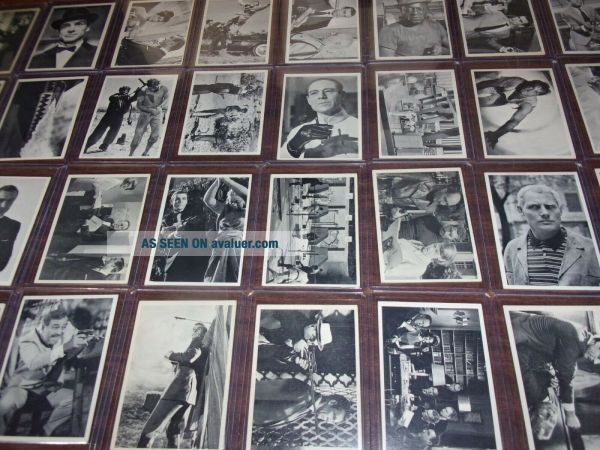 1965 JAMES BOND THUNDERBALL COMPLETE (66) CARD SET Real | #50992391