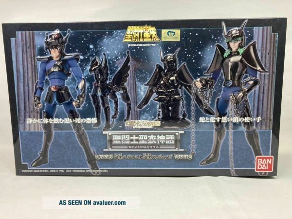 BANDAI Saint Seiya Myth Cloth Black Swan & Black Dragon | #51031533
