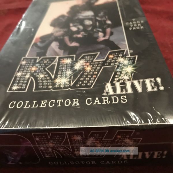 KISS ROCK GROUP ALIVE Factory Of Trading Cards (36 Packs) | #51094827