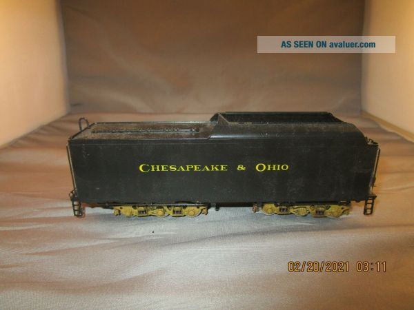 HO Scale Brass Chesapeake & Ohio Steam Locomotive Tender | #51115739