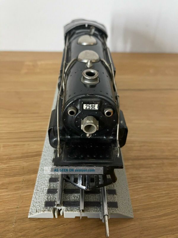 RARE LIONEL TRAINS - 259E PREWAR 1933 STEAM ENGINE LOCOMOTIVE O GAUGE ...