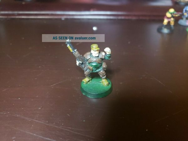 Games Workshop 40k Imperial Guard Metal Mini Cadian Lieutenant | #51190606