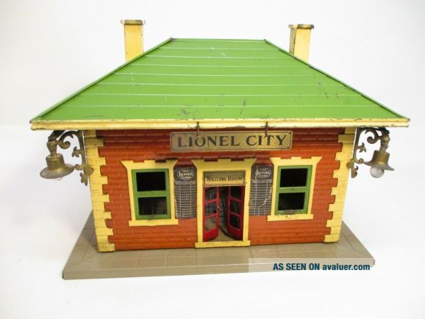 Lionel 124 Suburban Type Lionel City Station Terra Cotta Prewar O Gauge ...