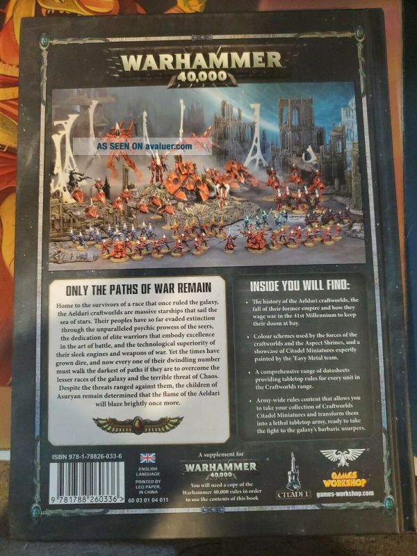 Codex: Craftworlds - Warhammer 40k - 8th Edition | #51257918