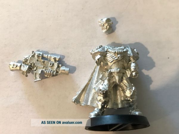 Ultramarine Scout Sergeant Telion 40k Vintage Metal Space Marine ...