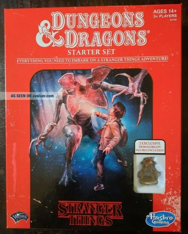 Stranger Things Dungeons & Dragons Role Playing Game Starter Set ...