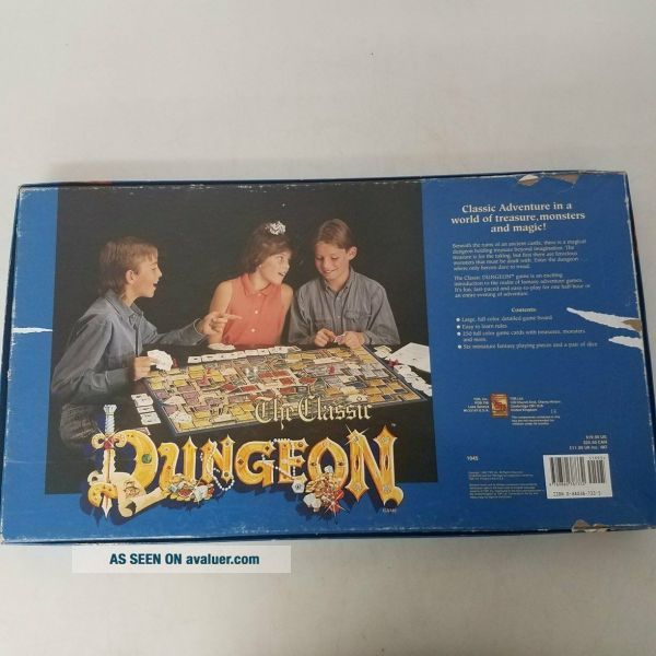 Vintage Classic The Dungeon Board Game | #51291325