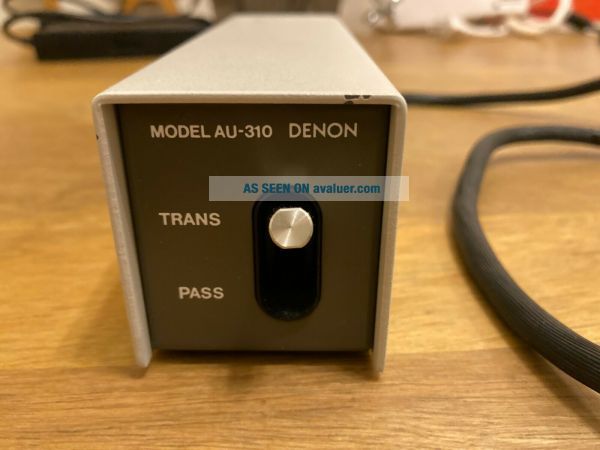 Denon AU - 310 Step Up Transformer For MC Moving Coil Phono Cartridge ...