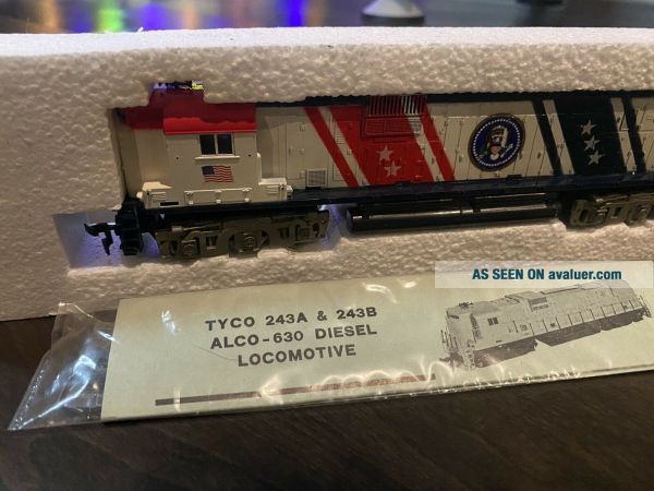 Tyco Bicentennial Spirit Of 76 1976 USA Diesel Locomotive HO Scale DC ...