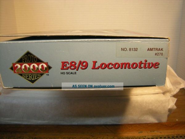 HO Life - Like/Proto 2000 Amtrak E 8/9 Powered Locomotive | #51319871