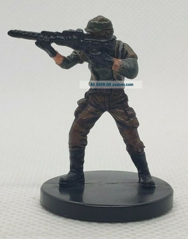 Star Wars Miniatures Force Unleashed REBEL MARKSMAN PROMO 20/60 No Card ...