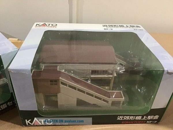 Kato N Scale Overhead Station Plus Add On Set | #51387972