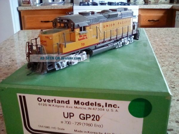 Overland Omi Brass UP GP20 Painted Ho Scale | #51412602